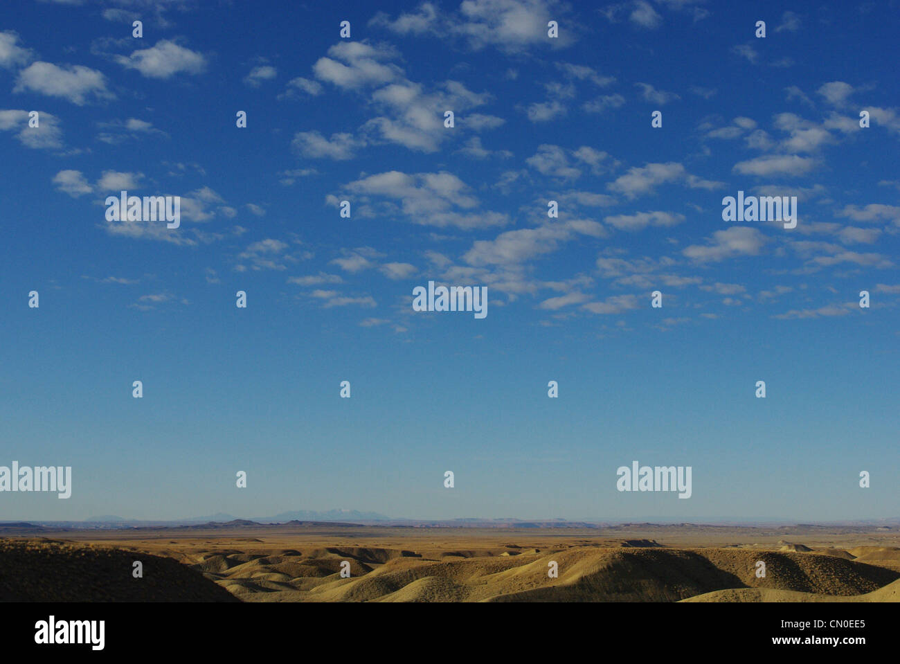 Wide plains near Green River, Utah Stock Photo - Alamy