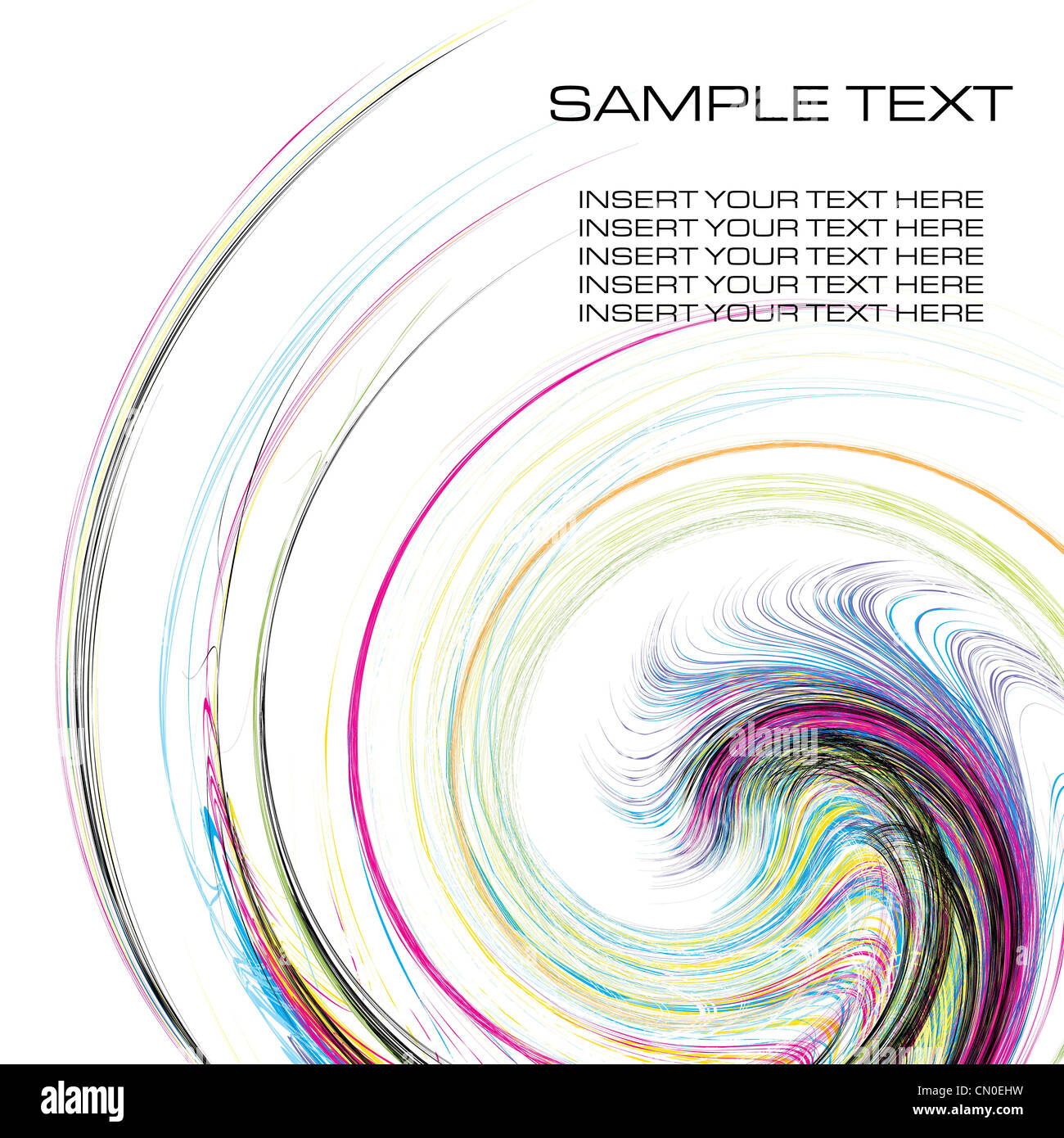 watercolor contemporary design template background illustration Stock ...