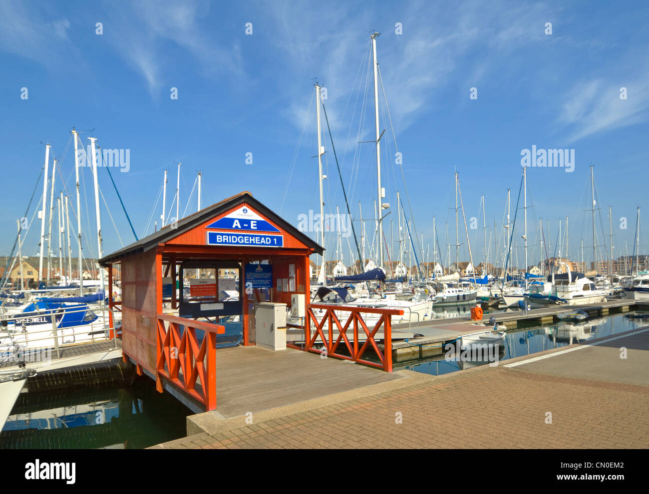 Port Solent Marina, Portsmouth, Hampshire Stock Photo - Alamy