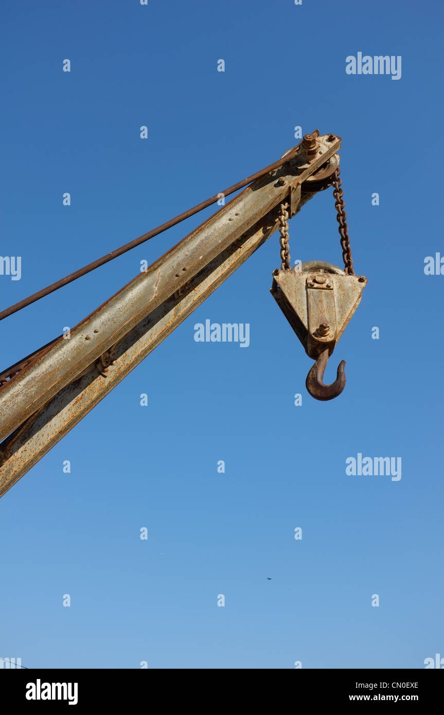 Arm of a heavy crane Stock Photo - Alamy