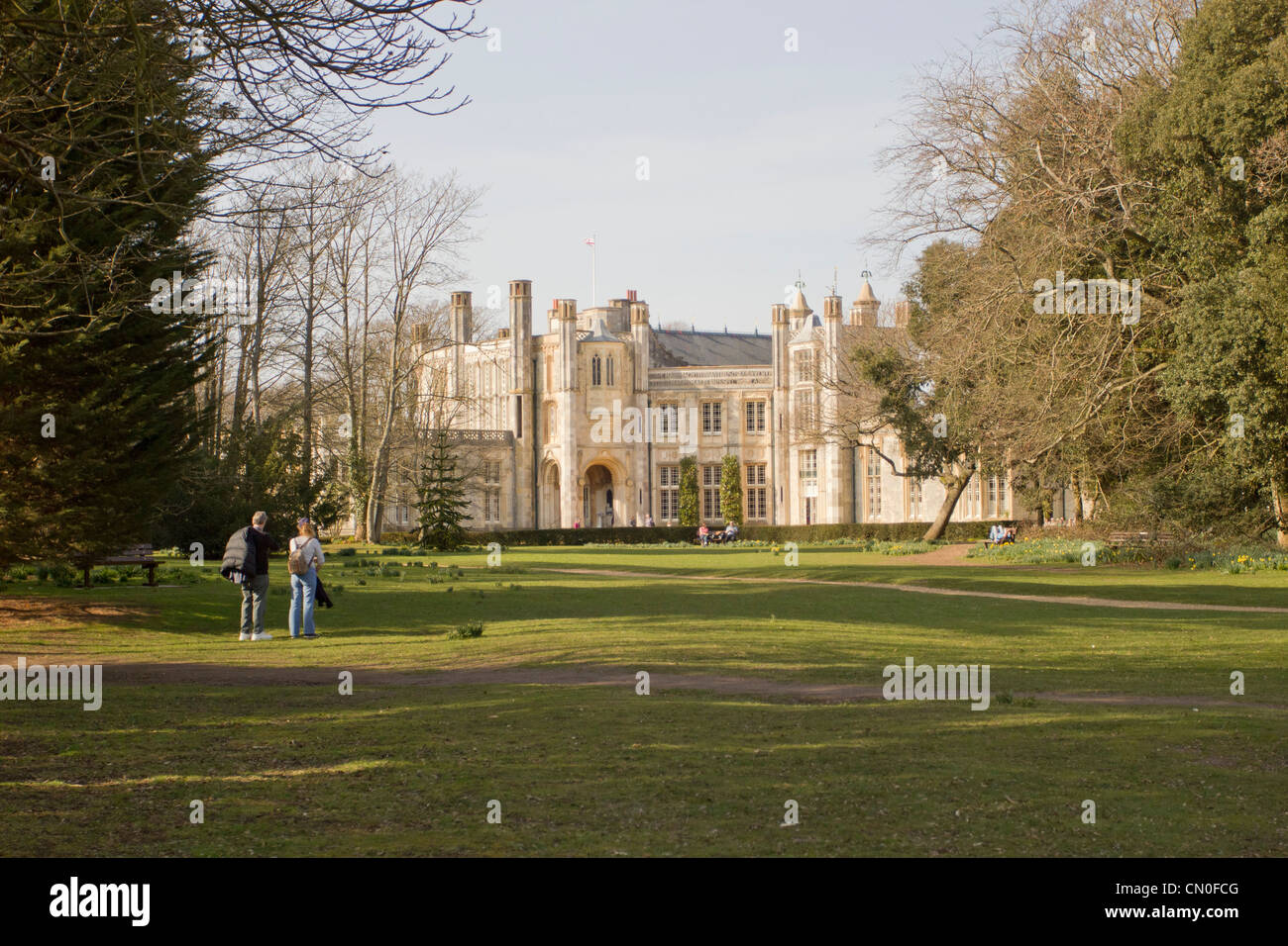 Highcliffe Castle, Dorset, UK Stock Photo - Alamy