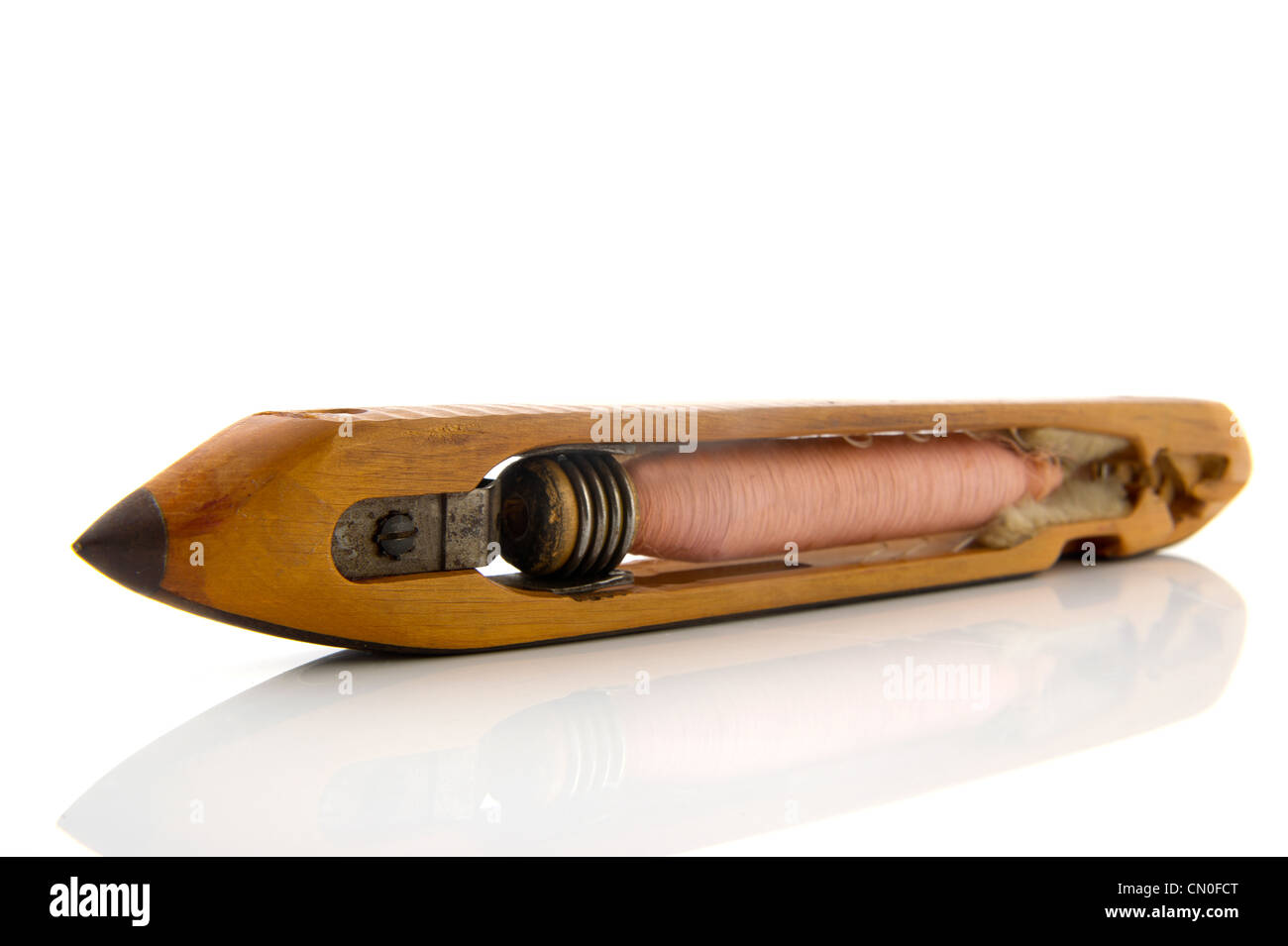 Antique wooden shuttle hi-res stock photography and images - Alamy