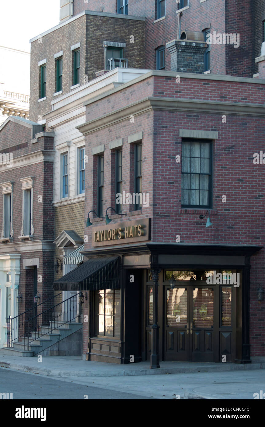 Universal Studios in Los Angeles, California, USA ,brick building Stock ...