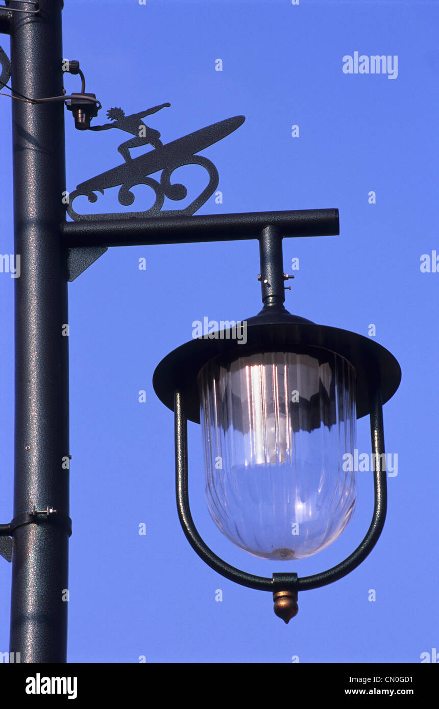 Detail of a street lamp, Kamakura, Japan Stock Photo - Alamy