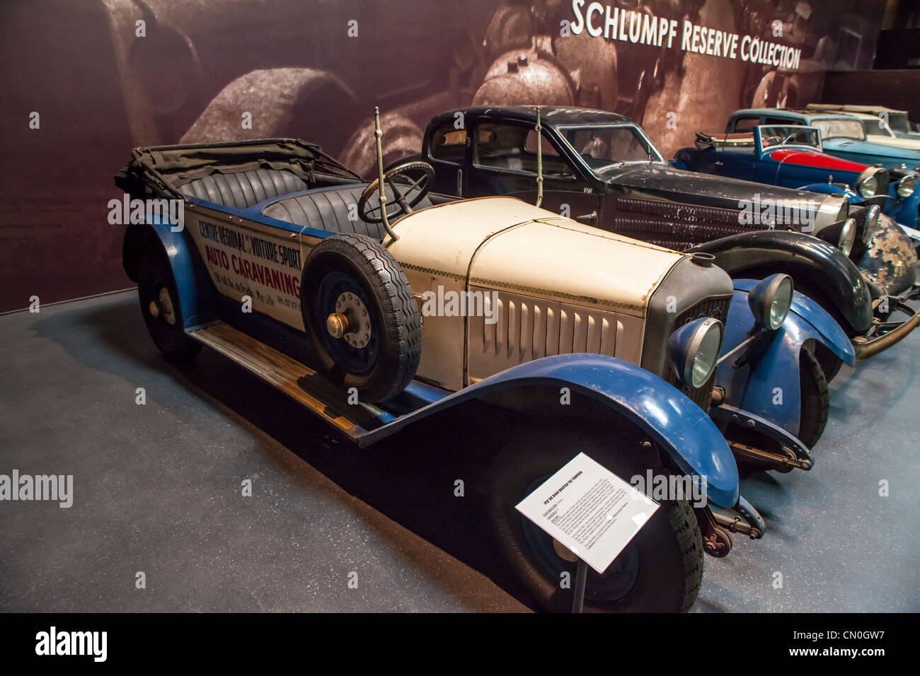 Cars that were once in the Schlumpf auto collection and retained by the ...