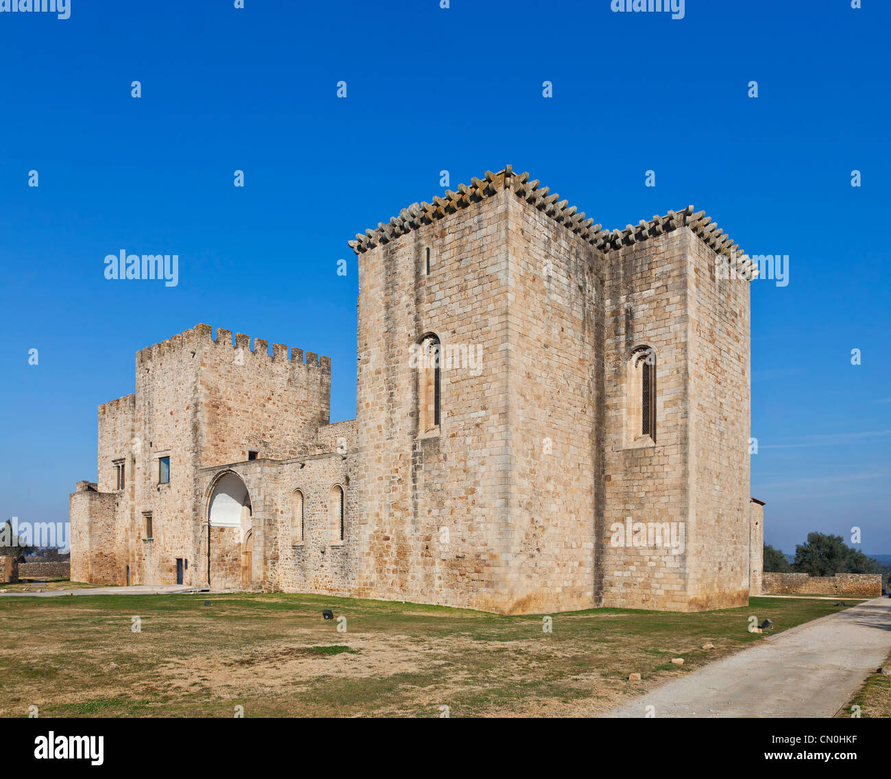 Flor da Rosa Monastery. Belonged to the Hospitaller Knights (aka Malta ...