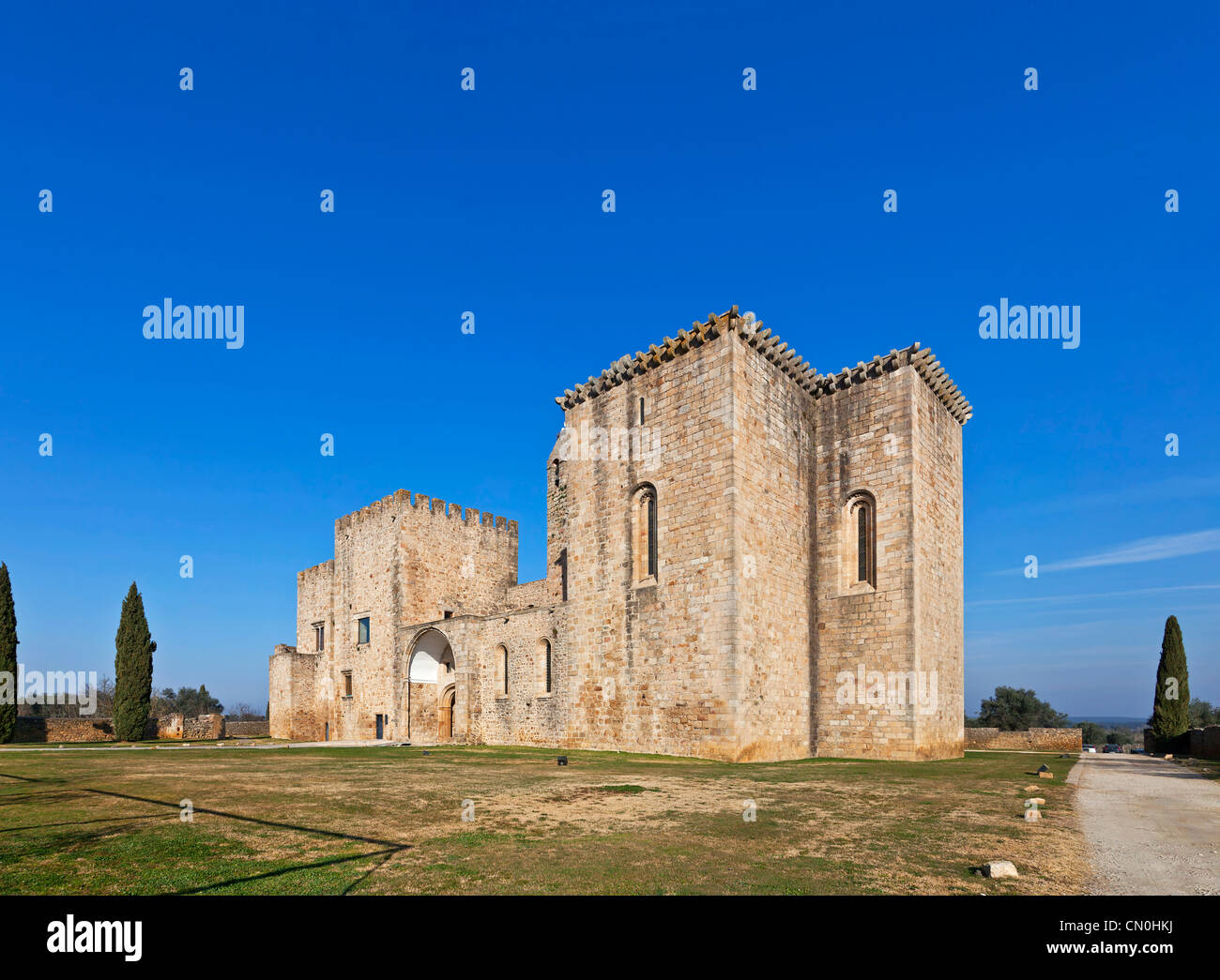 Flor da Rosa Monastery. Belonged to the Hospitaller Knights (aka Malta ...