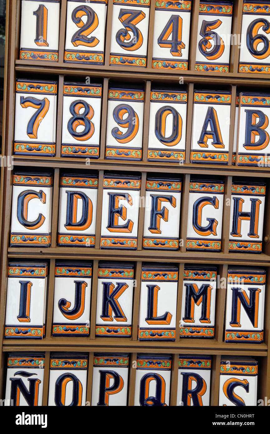 Numbers letter letters alphabet decoration hi-res stock photography and ...