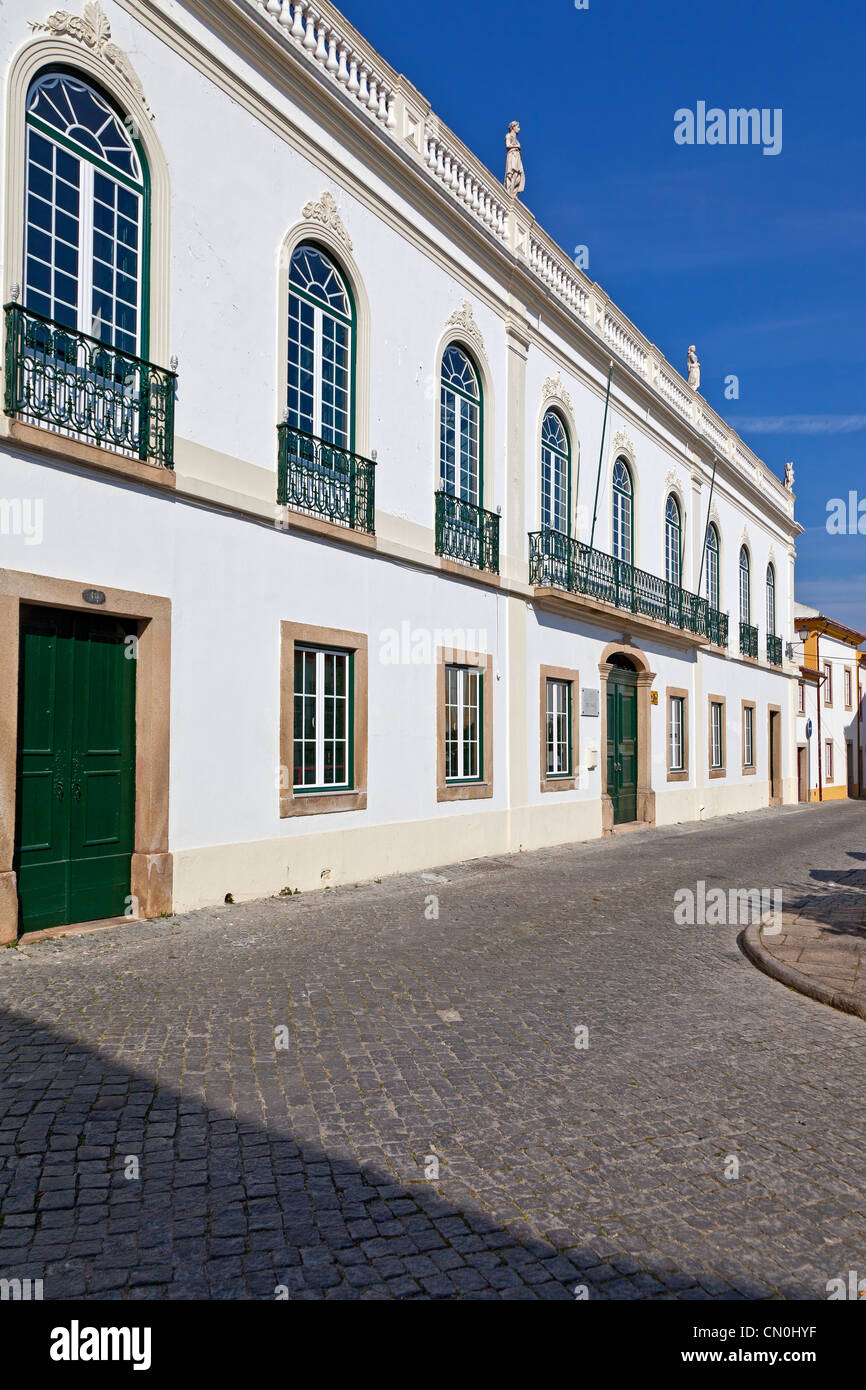 The Casa Lopes Tavares located in the town square, the headquarters of ...