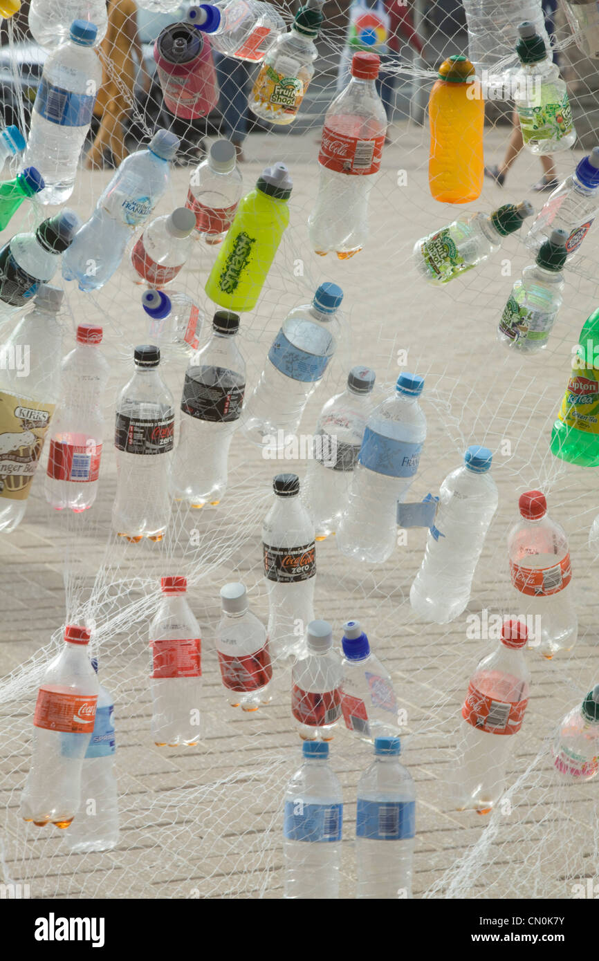Plastic Litter collected from Manly Beach. Sydney, Australia Stock ...