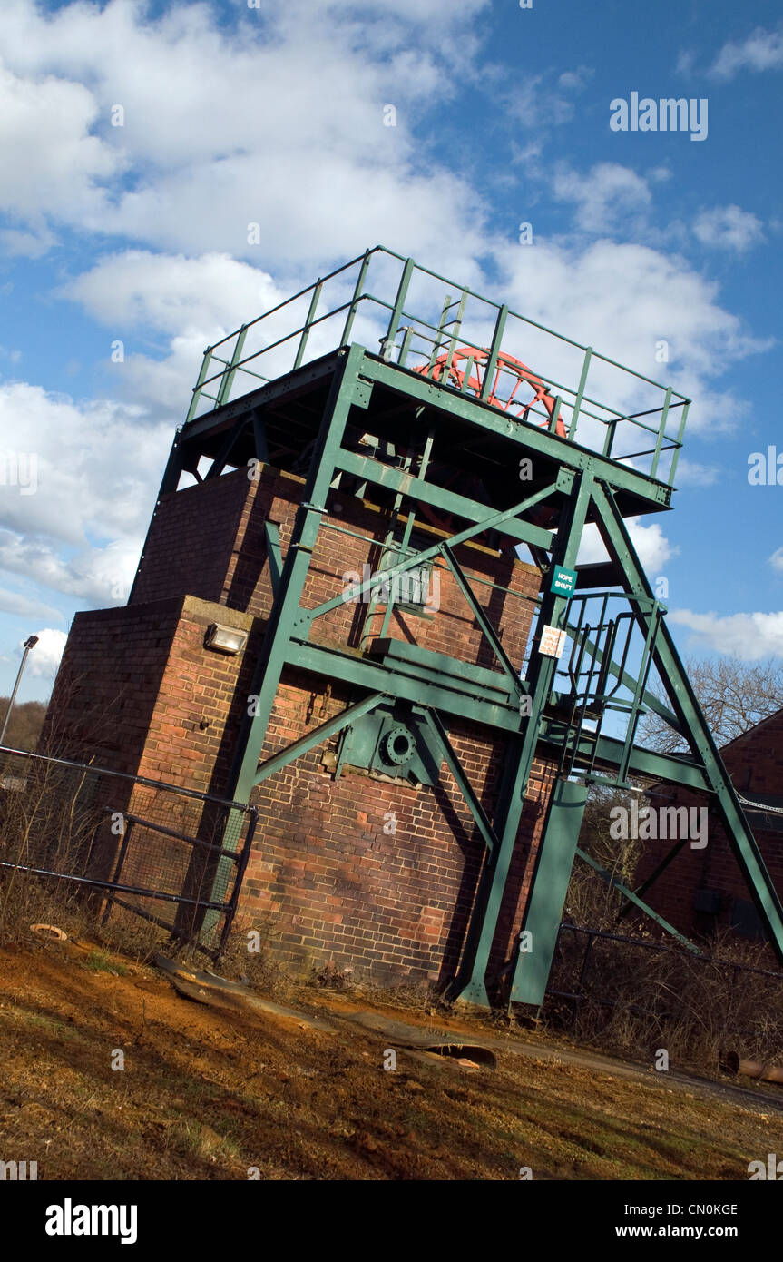 Hope pit Wakefield Stock Photo - Alamy