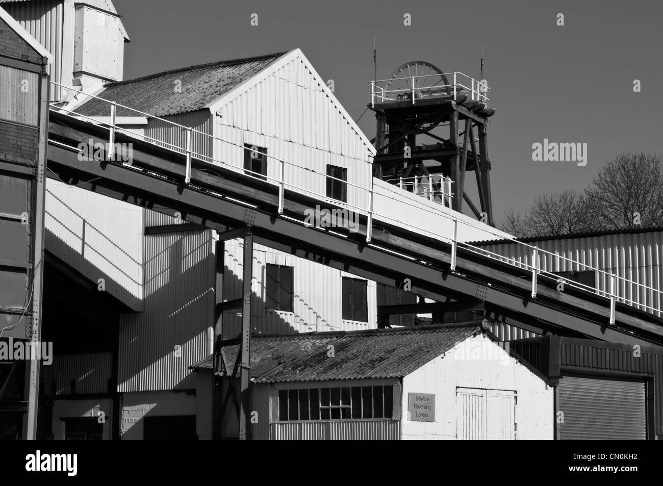 Old colliery buildings hi-res stock photography and images - Alamy