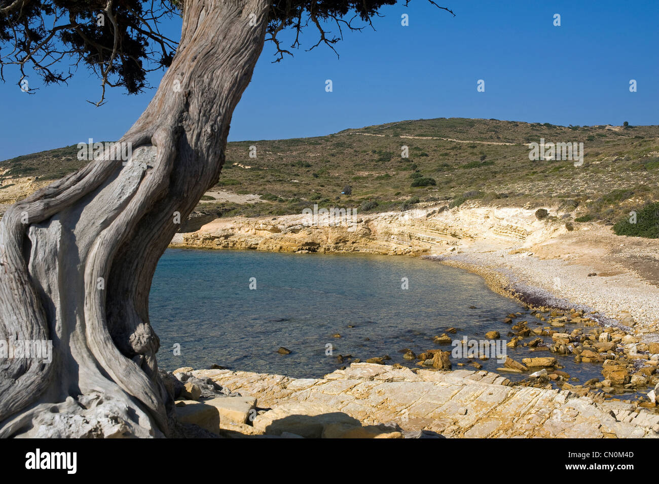 Monodendri beach, Lipsi Island, Dodecanese, Greece Stock Photo - Alamy