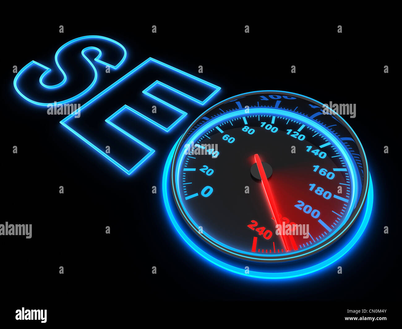 Search engine optimization symbol (done in 3d Stock Photo - Alamy