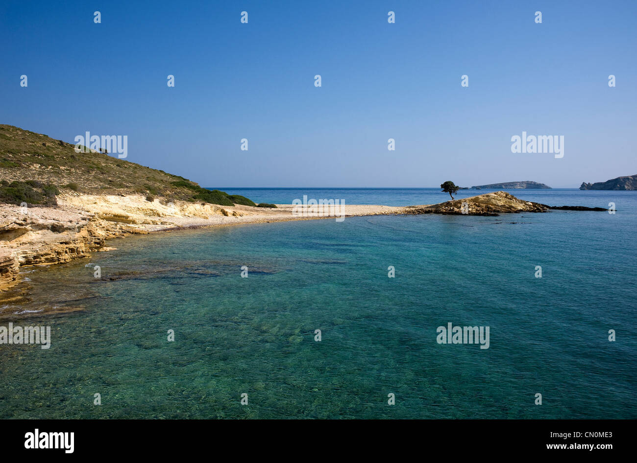 Lipsi beaches hi-res stock photography and images - Alamy