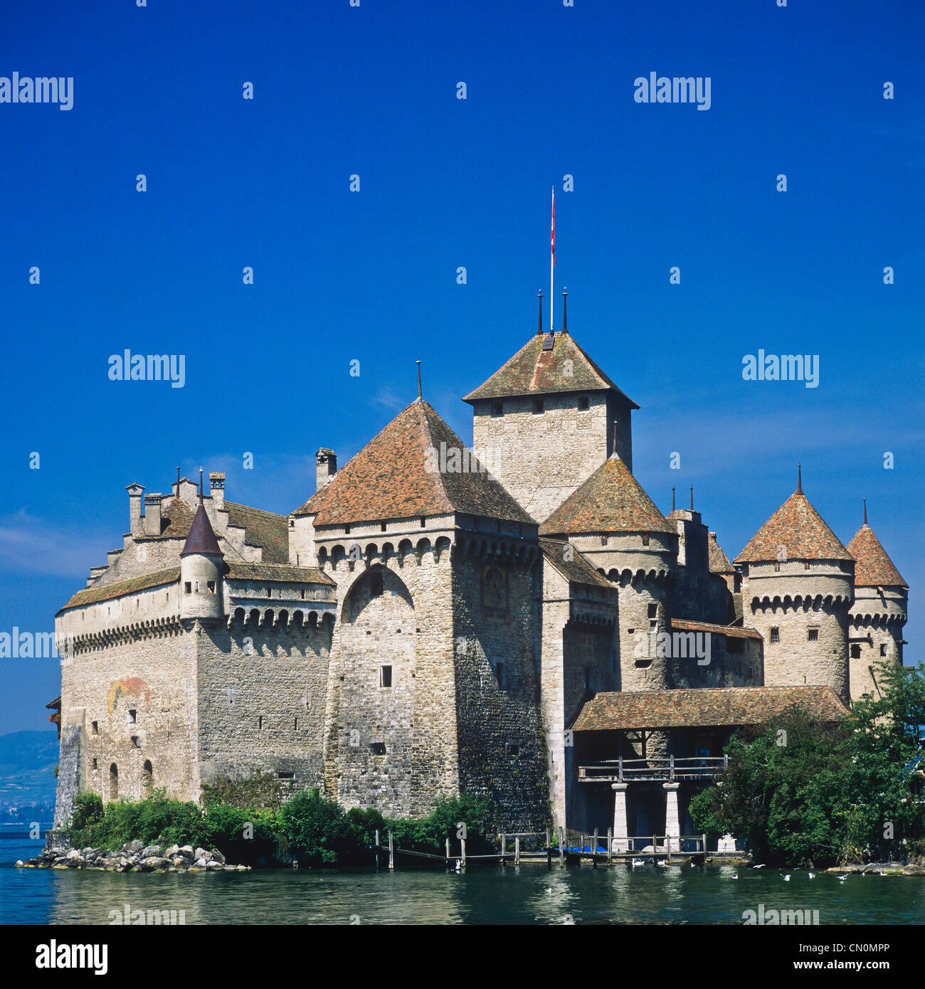 Fort de chillon hi-res stock photography and images - Alamy