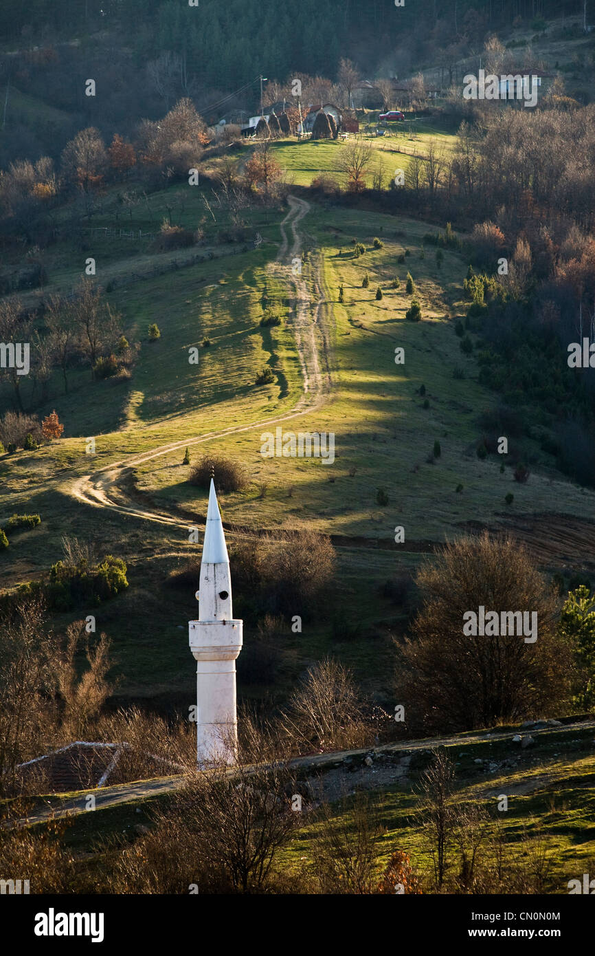 A mosque in the field, near Borovitza, Ardino region, Kurdjali district ...
