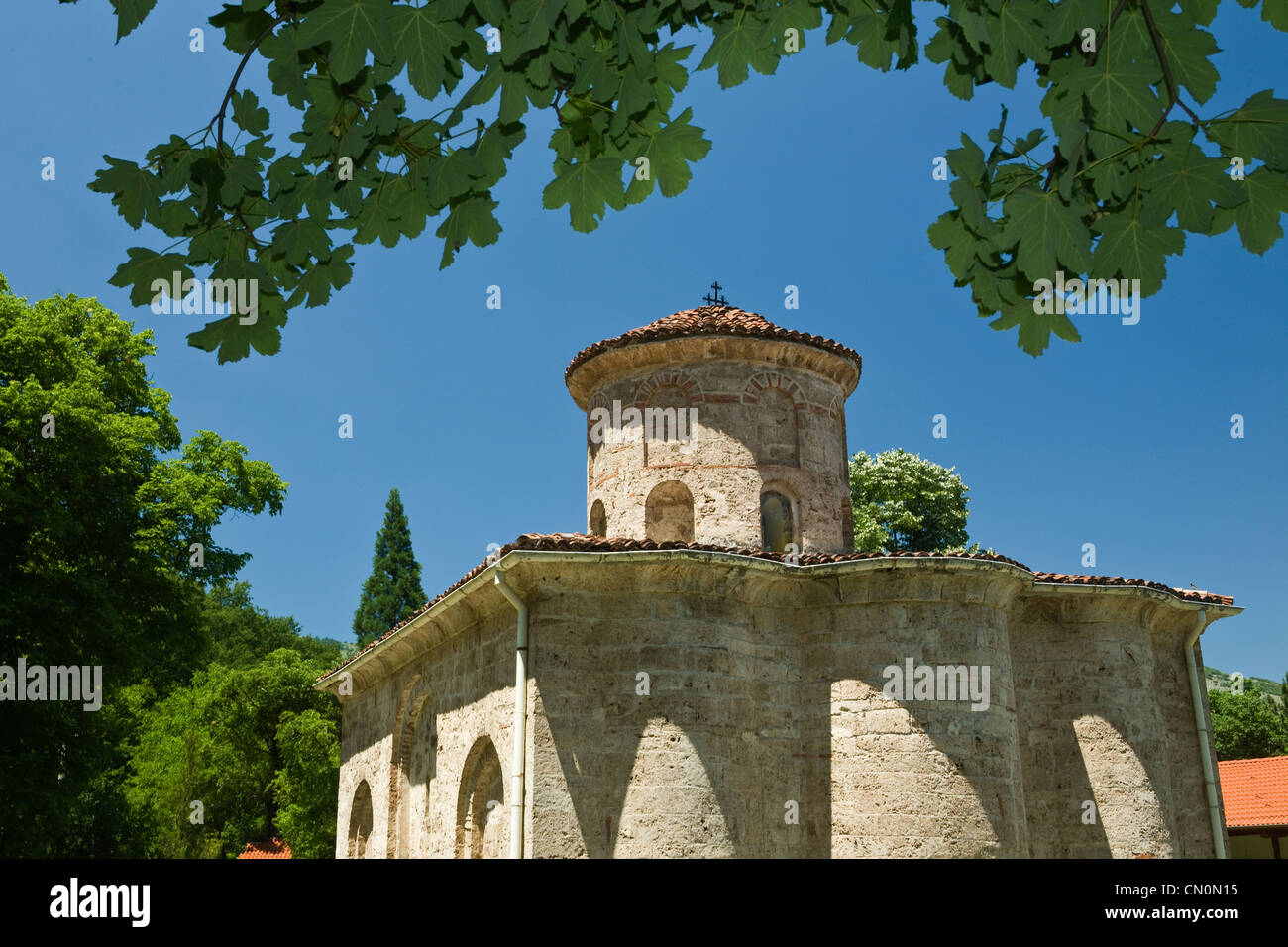 Zemen Monastery, established in the 11th century, the church is painted ...