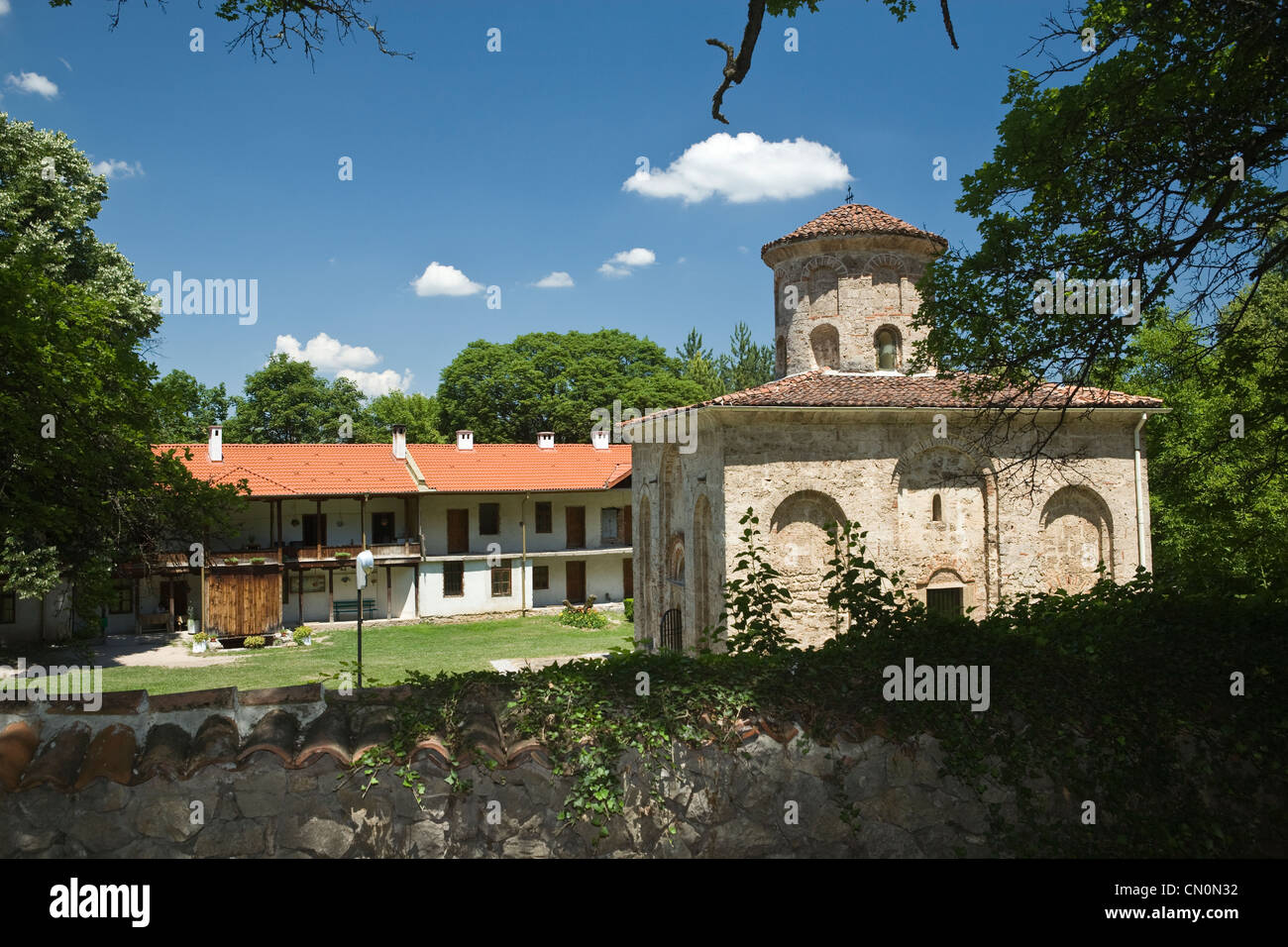 Zemen Monastery, established in the 11th century, the church is painted ...