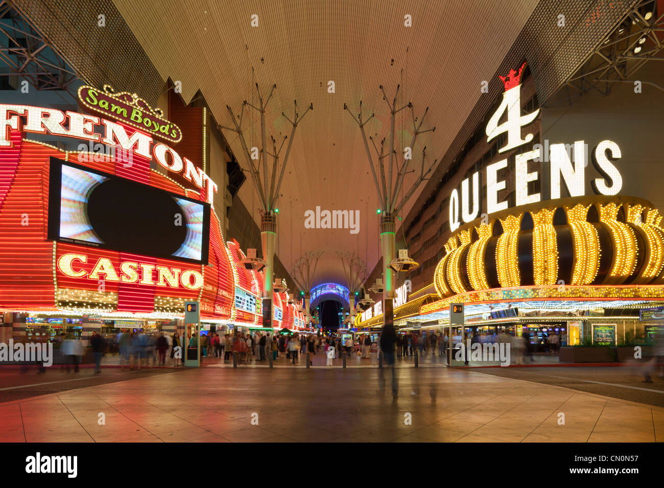 Fremont Street, Las Vegas Stock Photo - Alamy