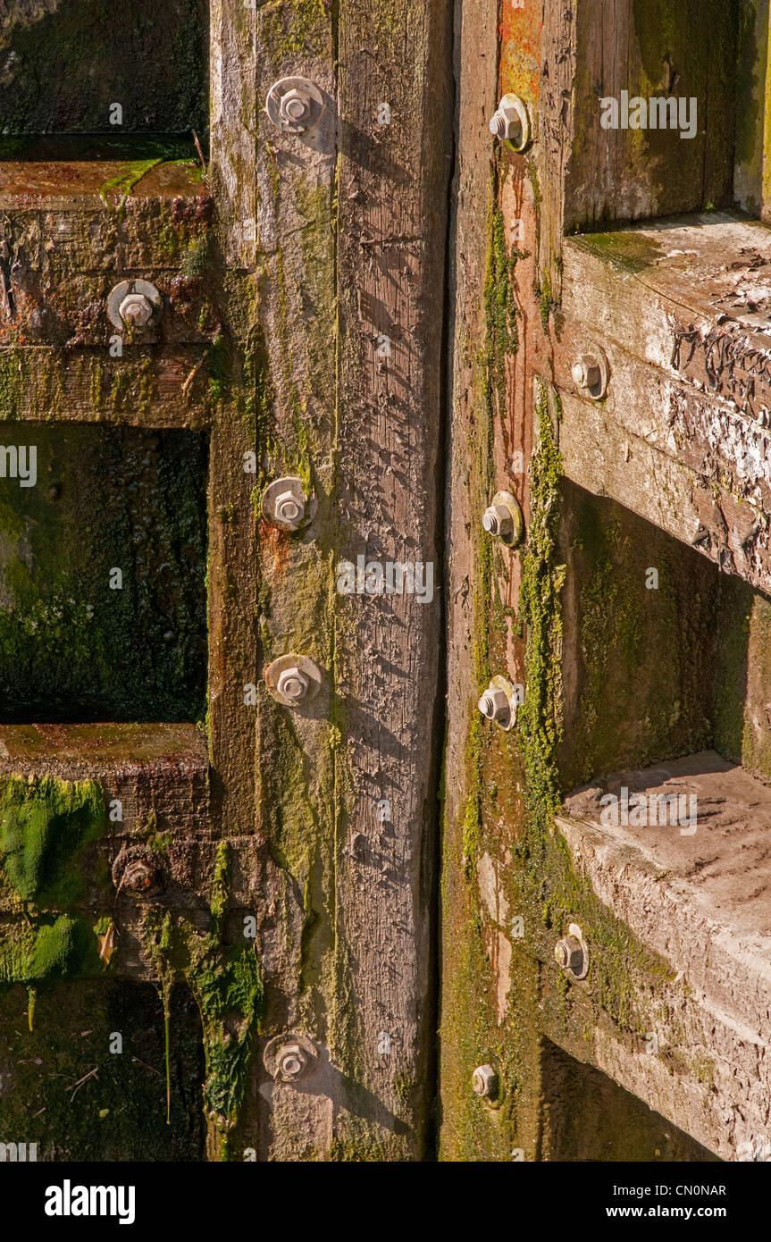 Wooden lock gates hi-res stock photography and images - Alamy