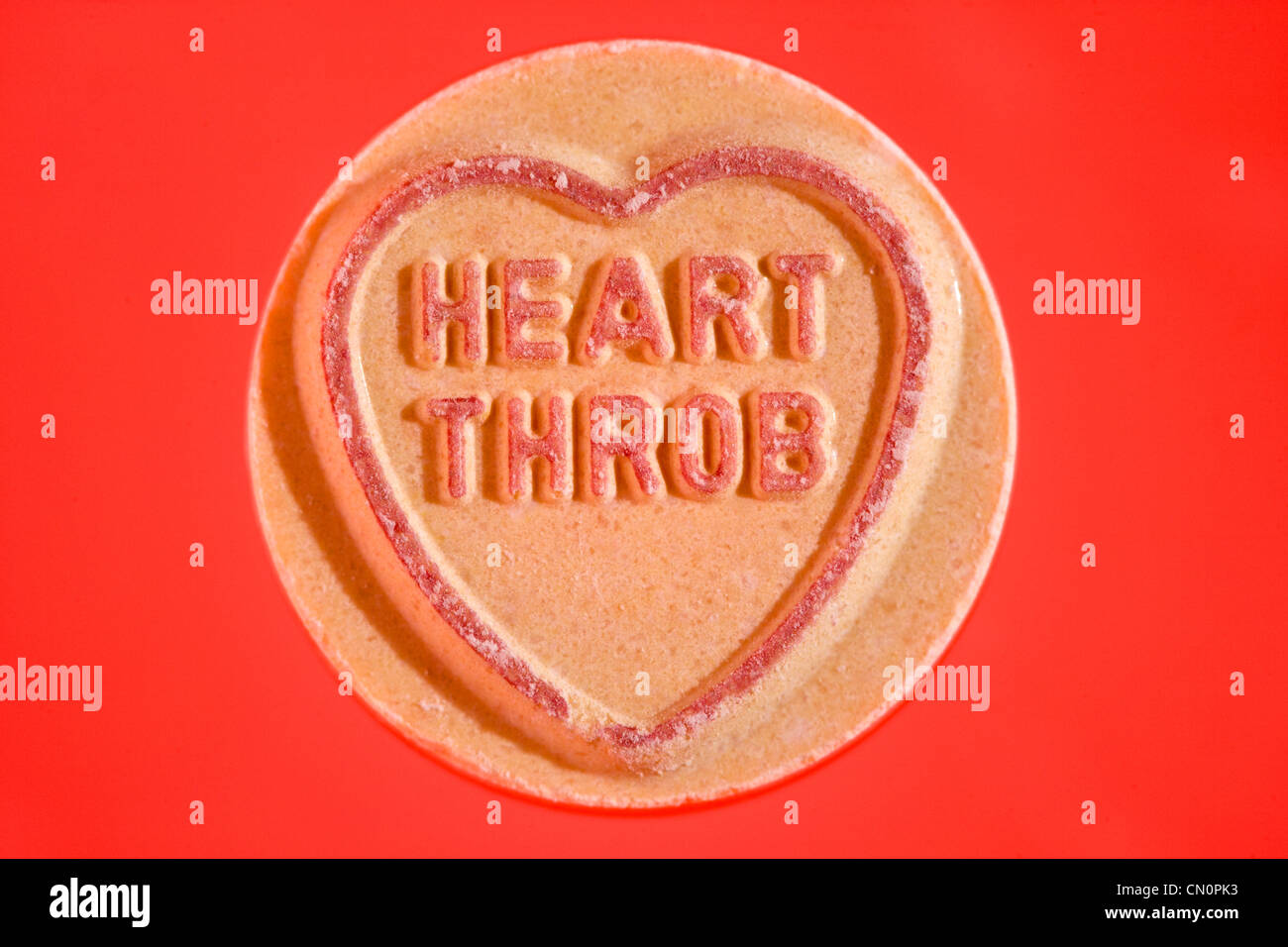 Love Hearts Heart fizzy sweet sweets candy Heart Throb Stock Photo - Alamy