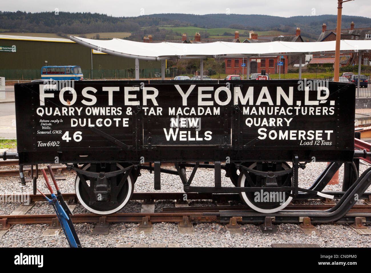 Foster Yeoman Aggregate and Tar wagon GWR at West Somerset Railway ...