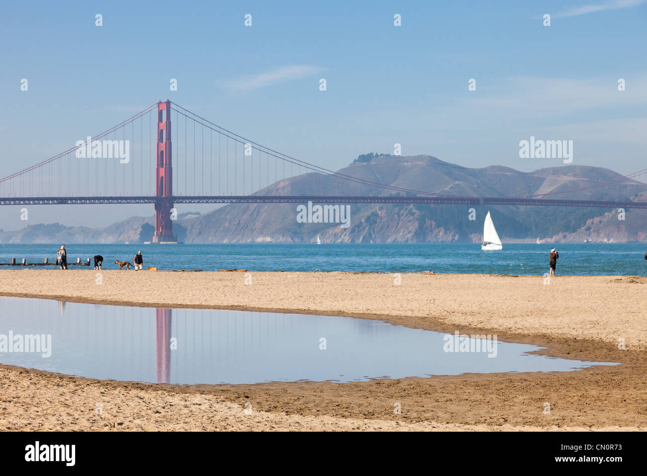Golden gate bridge crissy field hi-res stock photography and images - Alamy