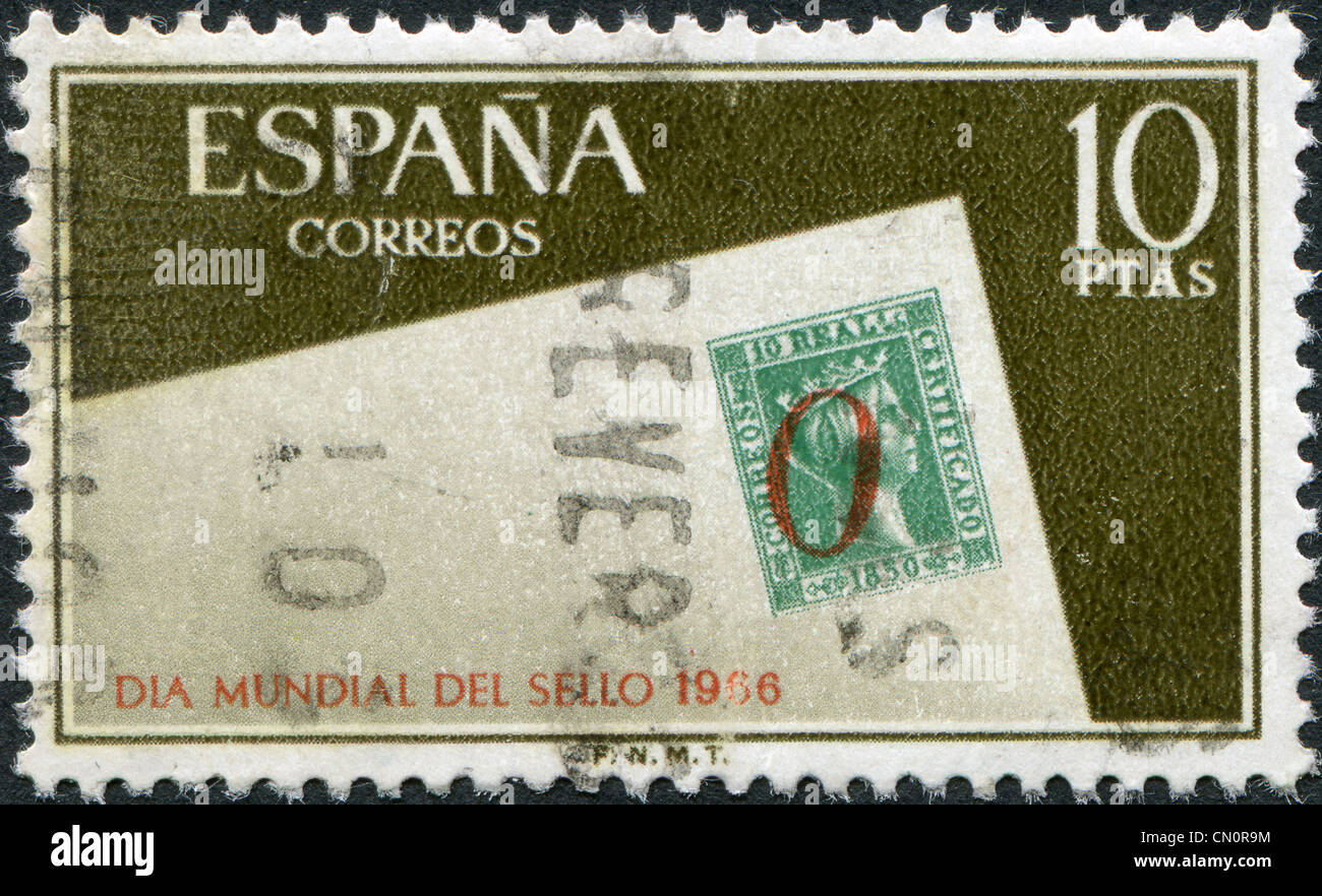 Postmark spain hi-res stock photography and images - Alamy