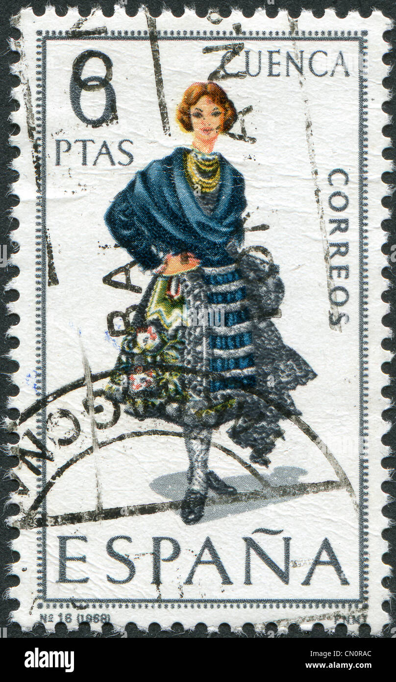 Spain stamp postage hi-res stock photography and images - Alamy