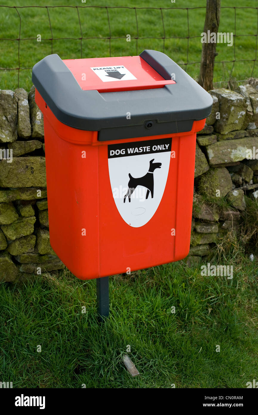 dog waste bin Stock Photo - Alamy