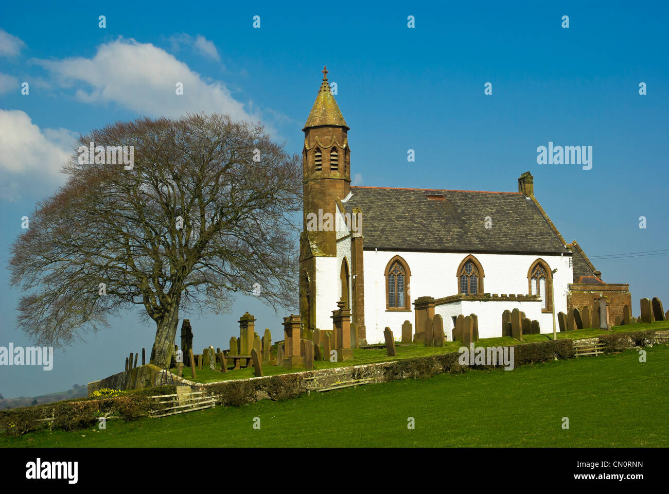 Building, Church, Mouswald, Dumfriesshire, Scotland Stock Photo - Alamy