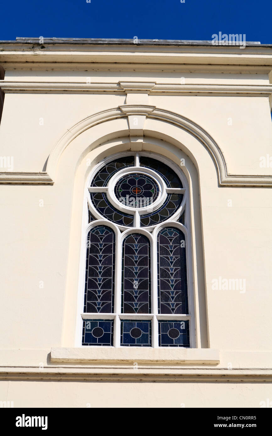 Ornate church window Stock Photo - Alamy