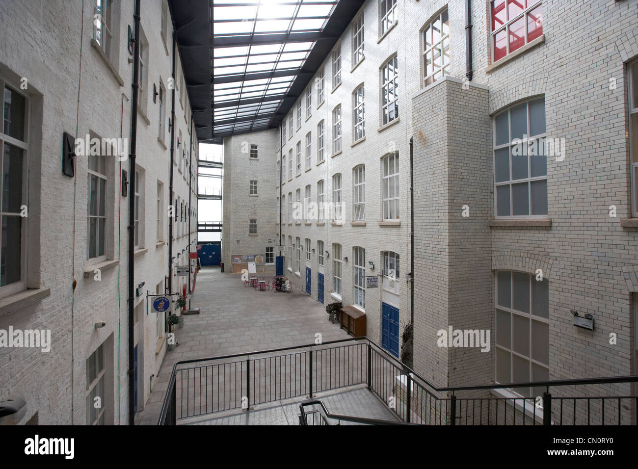interior of regenerated conway mill a former linen mill in west Belfast ...