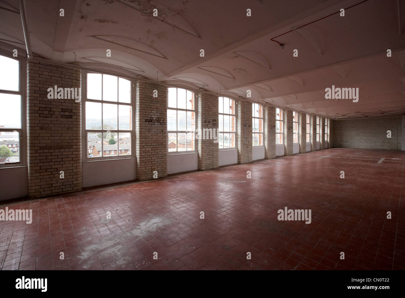 interior of regenerated conway mill a former linen mill in west Belfast ...