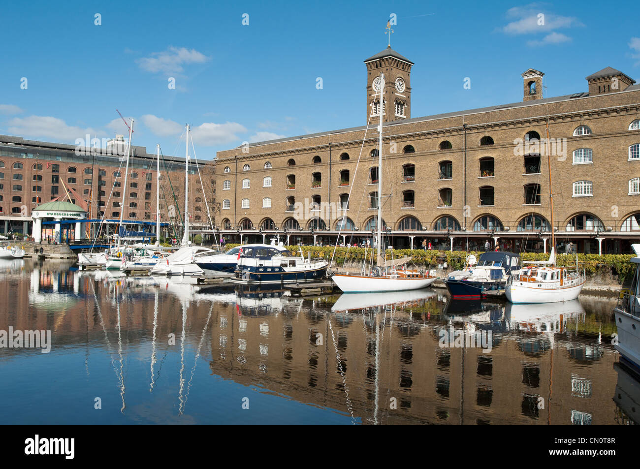 St Katherine's Dock. London. England Stock Photo - Alamy