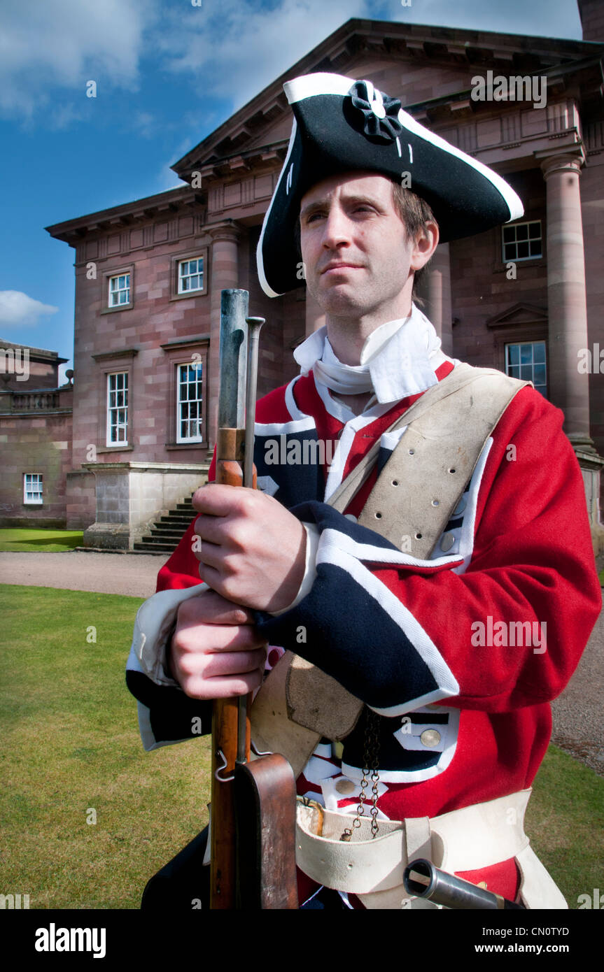 Re enactment group from the Jacobite period Stock Photo - Alamy