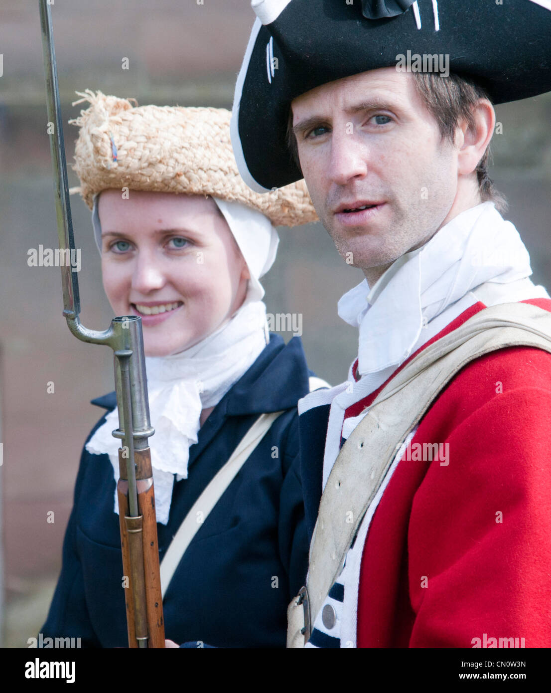 Woman redcoat hi-res stock photography and images - Alamy