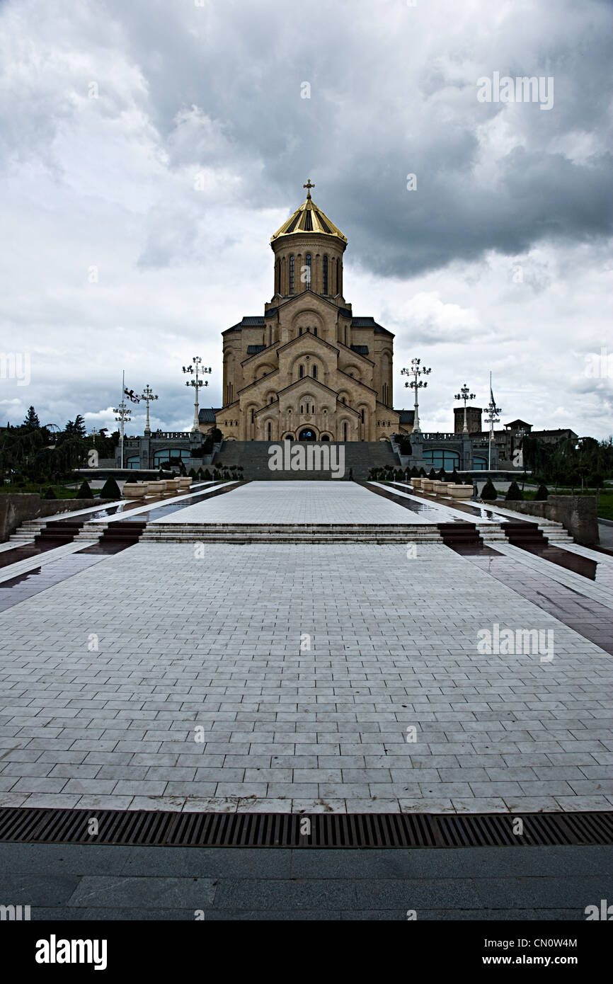 Holy Trinity Cathedral of Tbilisi ( Sameba Stock Photo - Alamy