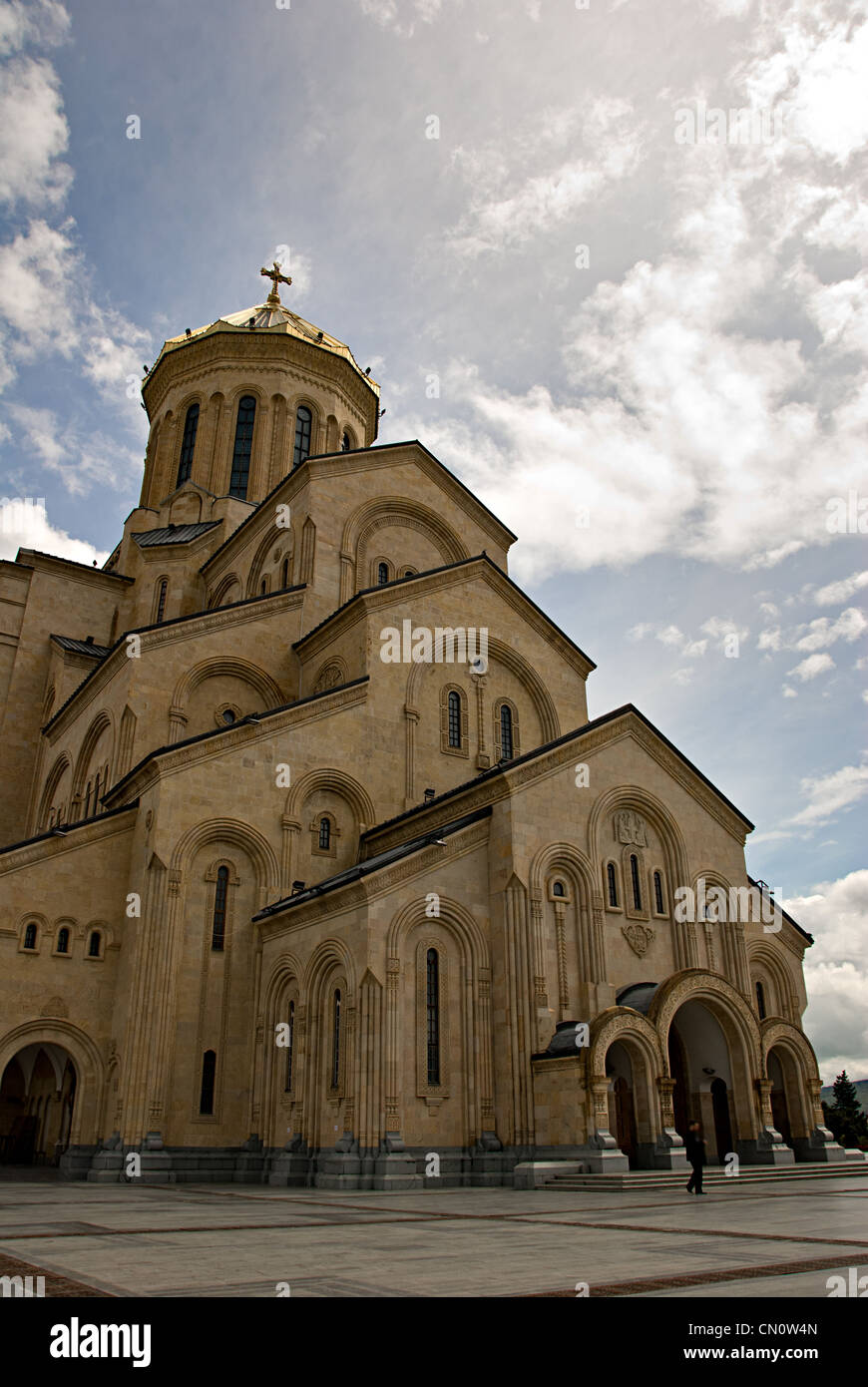 Holy Trinity Cathedral of Tbilisi ( Sameba Stock Photo - Alamy