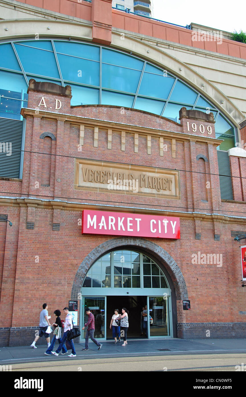 Market City building, Hay Street, CBD, Sydney, New South Wales ...