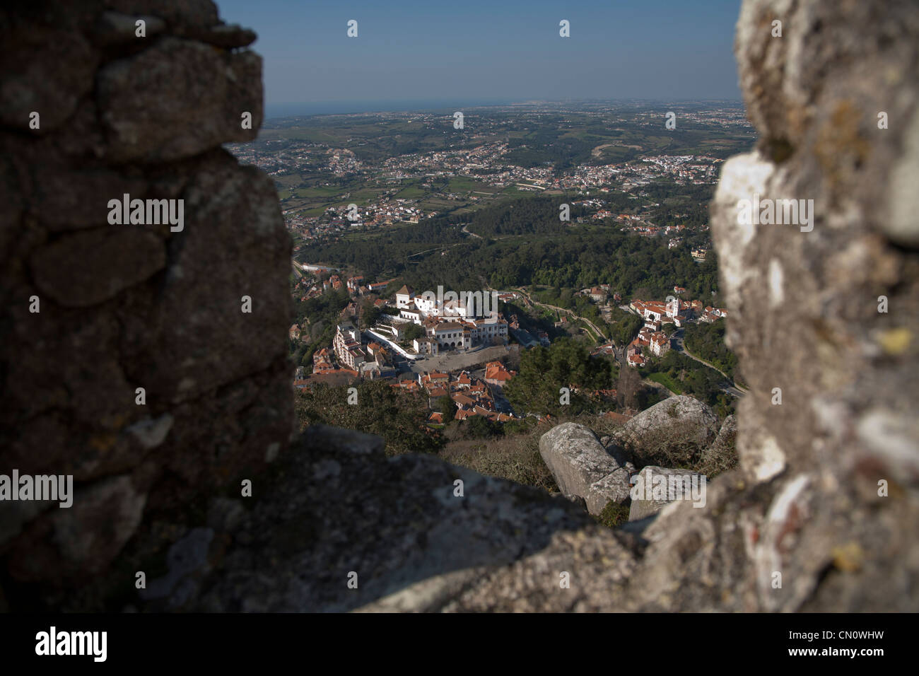 Aerial view sintra portugal hi-res stock photography and images - Alamy