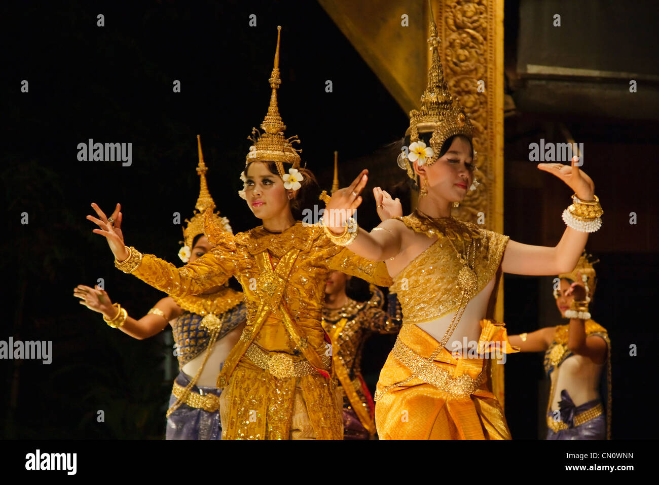 Khmer dance performance, Cambodia Stock Photo - Alamy