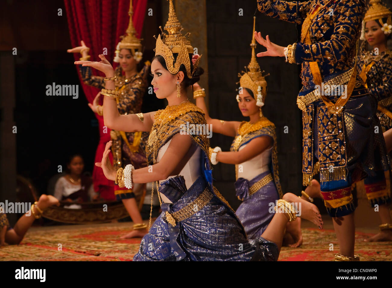 Khmer dance performance, Cambodia Stock Photo - Alamy