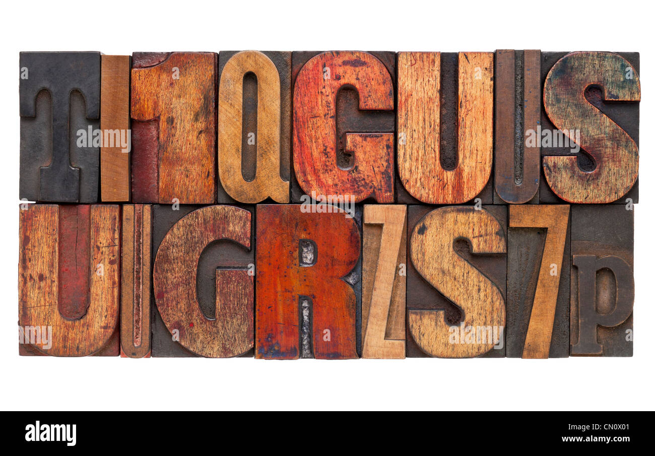 Letterpress hi-res stock photography and images - Alamy