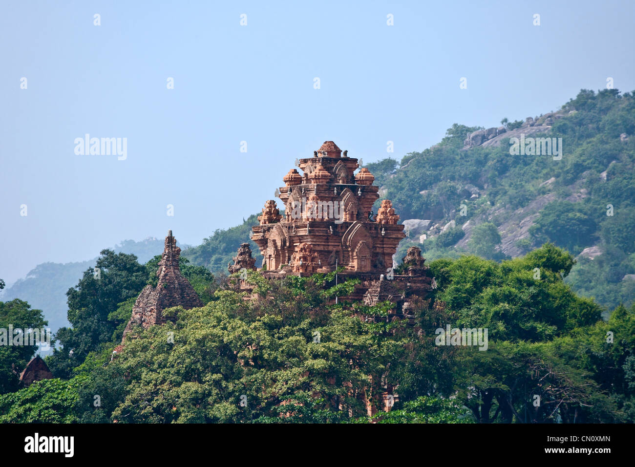 Po Nagar Cham Towers, Nha Trang, Vietnam Stock Photo - Alamy