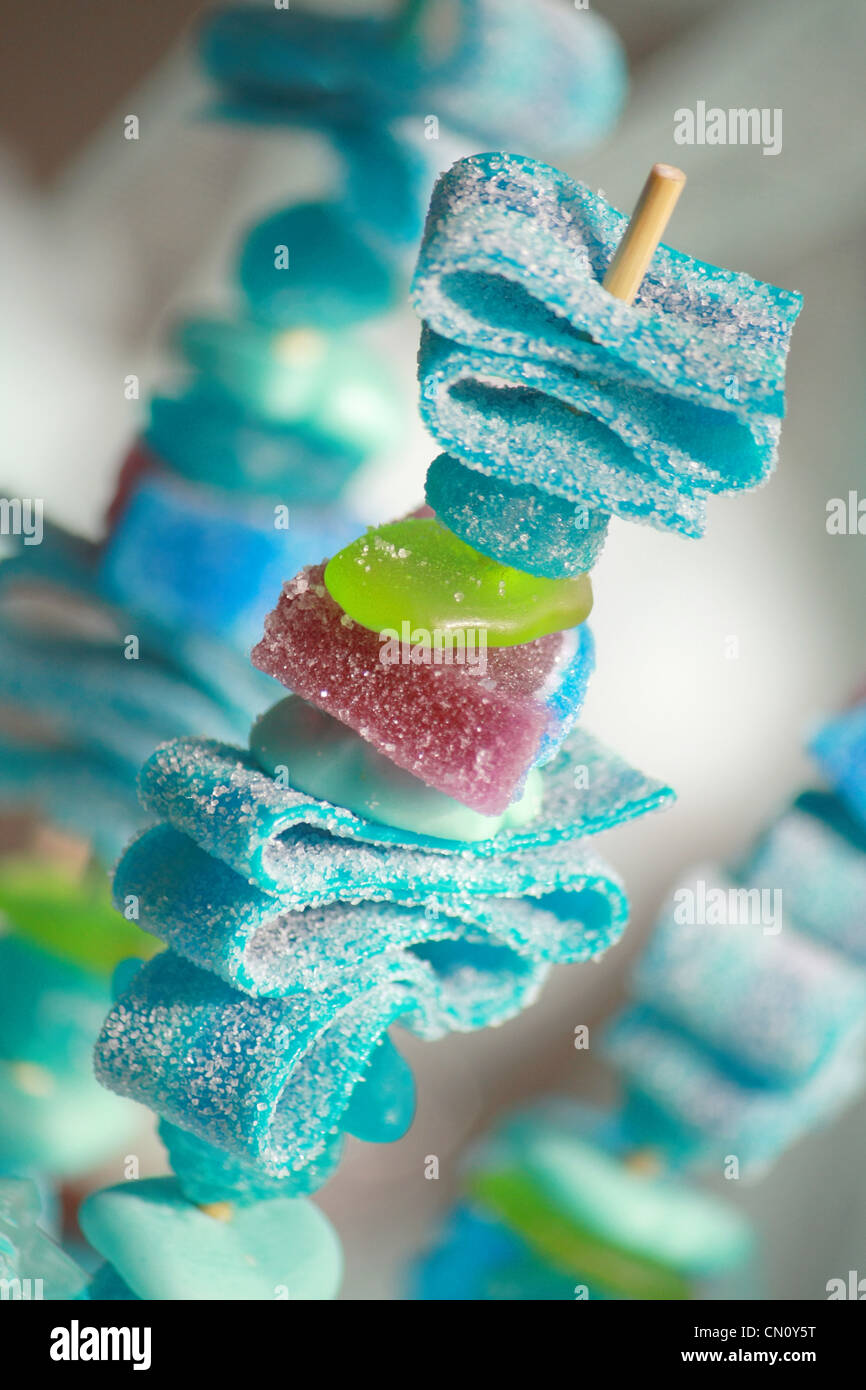 Candy skewers hi-res stock photography and images - Alamy