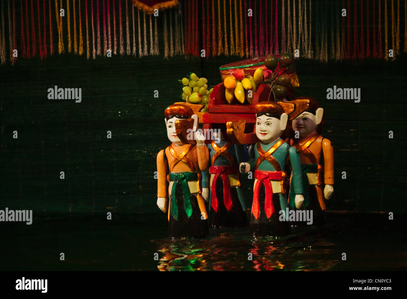Water puppet performance, Hanoi, Vietnam Stock Photo - Alamy