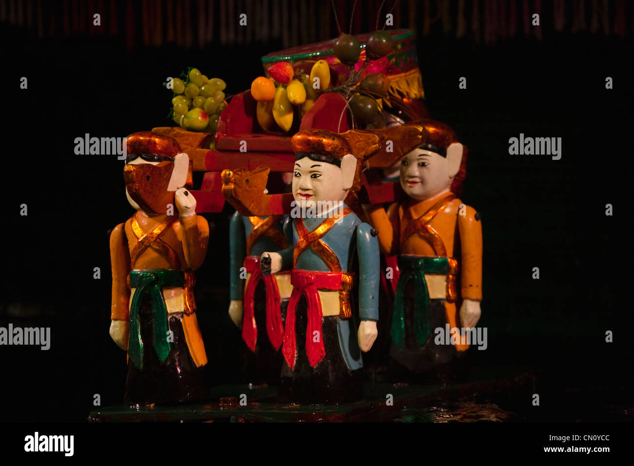 Water puppet performance, Hanoi, Vietnam Stock Photo - Alamy