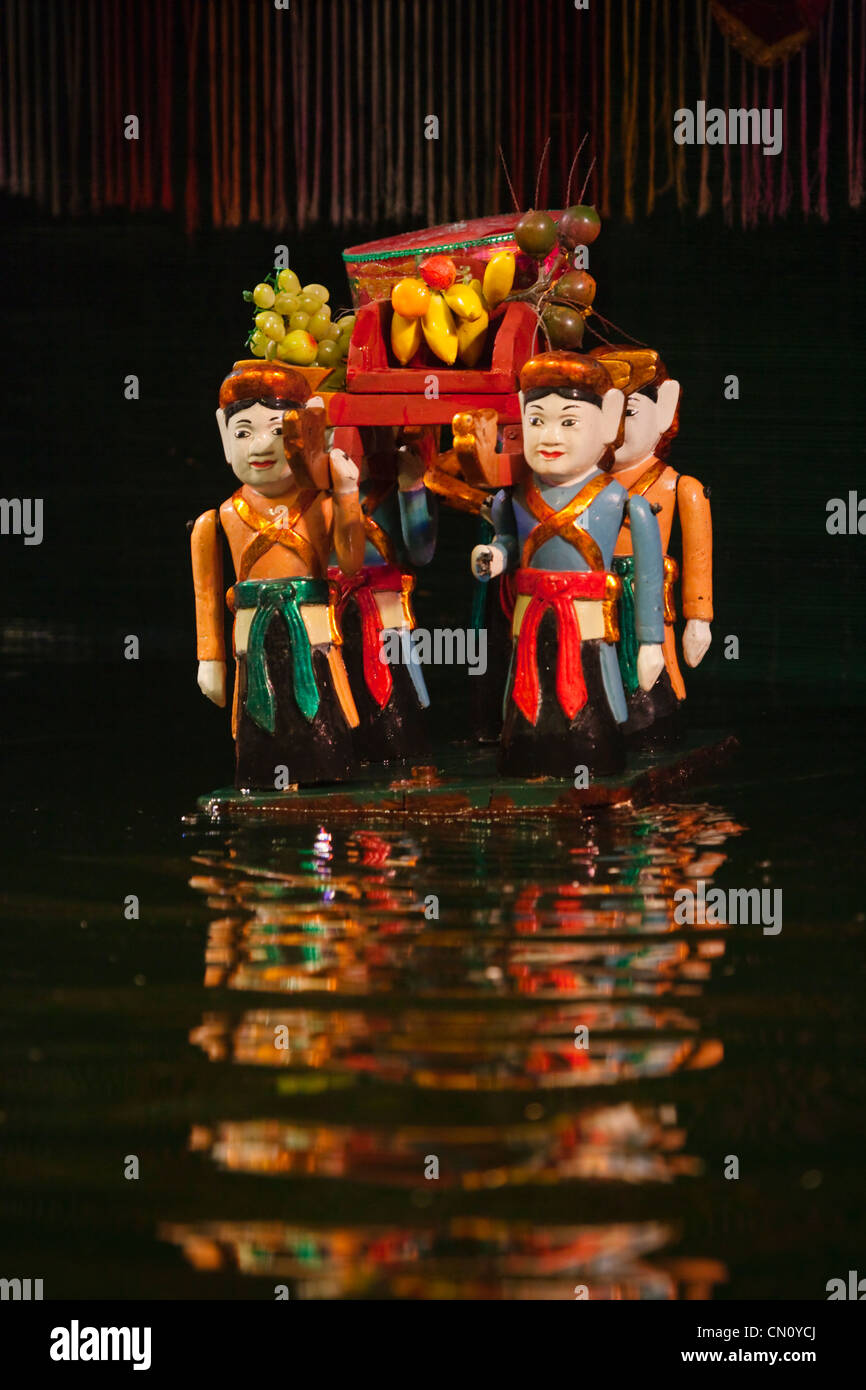 Water puppet performance, Hanoi, Vietnam Stock Photo - Alamy